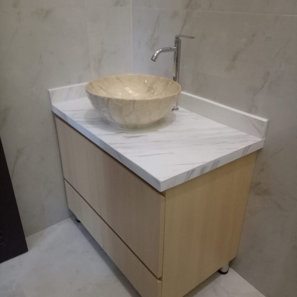 Wastafel Set Kabinet - Hadi Kitchen Set Furniture Cibinong Bogor